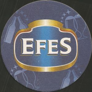 Beer Coaster: Efes (Efes Biracılık ve Malt Sanayii A.S., Türkiye ...