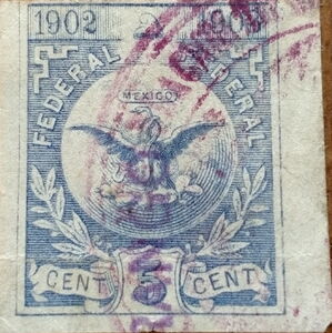 Stamp: Mexican Eagle (Mexico: Revenue Stamps(Revenues - Federal ...