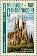 Stamp: The 90th Anniversary of the Death of Antoni Gaudi, 1852-1926 ...