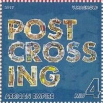 Stamp: Postcrossing (Fantasy Issues(Aerican Empire) Col:FN-AE 2017.05. ...