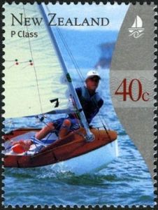 Stamp: P Class Dinghy (New Zealand(Yachting) Mi:NZ 1800,Sn:NZ 1615,Yt ...