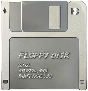 Coin: 2 Dollars (TechStalgic - Floppy Disk) (Niue(Numismatic Product ...