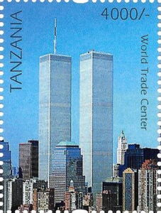 Stamp: World Trade Center, New York (Tanzania(10th Anniversary of the ...