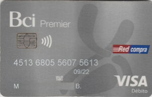 Bank Card: BCI Premier (Banco de Credito e Inversiones, ChileCol:CL-VI ...