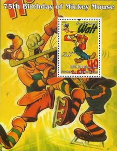 Stamp: Mickey Mouse 75th Birthday Promotional Posters (Somalia: Illegal ...