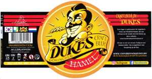 Drink Label: Dukes Hamel (Stadsbrouwerij Dukes, NetherlandsCol:NL-BEER ...