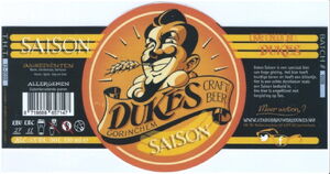 Drink Label: Dukes Saison (Stadsbrouwerij Dukes, NetherlandsCol:NL-BEER ...