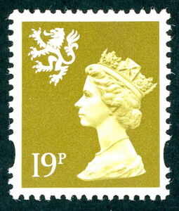 Stamp: Queen Elizabeth II - 19p Machin Portrait (United Kingdom ...