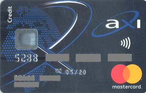 Bank Card: Axi (Iintercard Finance, RomaniaCol:RO-MC-0469