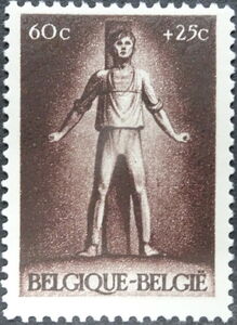 Stamp: Executed (Belgium(Prisoners of war Relief Fund) Mi:BE 714,Sn:BE ...