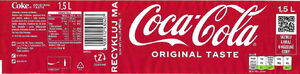 Drink Label: Coca-Cola Original Taste (Coca-Cola HBC Česko a Slovensko ...