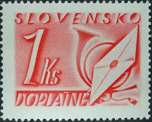 Timbre: Postage due Stamps III (Slovaquie(Postage due Stamps III) Mi:SK ...