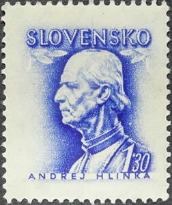 Francobolli: Andrej Hlinka (Slovacchia(Andrej Hlinka) Mi:SK 111Y,Sn:SK ...