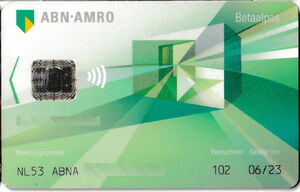 Bank Card: ABN-AMRO Betaalpas (ABN-AMRO Bank, NetherlandsCol:NL-MS-0064