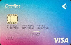 Bank Card: Revolut VISA (Revolut, United Kingdom of Great Britain ...