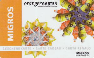 Gift Card: Oranger Garten (Migros, Switzerland(Migros) Col:CH-MIG-0381