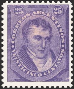 Stamp: General Manuel Belgrano (1770-1820) (Argentina(Personalities ...