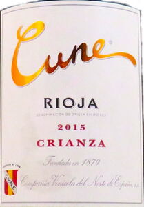 Drink Label: C.V.N.E. Cune Crianza Rioja DOC (Compañía Vinícola del ...