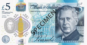 Banknote: 5 Pounds (United Kingdom of Great Britain & Northern Ireland ...