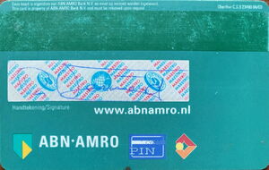 Bankkarte: ABN-AMRO Maestro Wereldpas (ABN-AMRO Bank, NiederlandeCol:NL ...