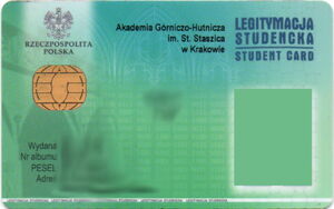 Functional Card: Polish Student ID Card (Education, Universities ...