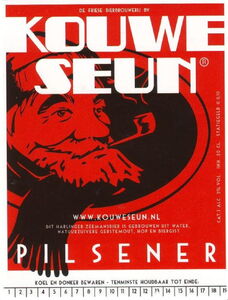 Drink Label: Kouwe Seun Pilsener (Friese Bierbrouwerij, NetherlandsCol ...