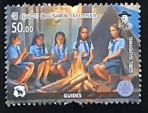 Stamp: Girl Guides (Sri Lanka(Scouting Movement in Sri Lanka (2024 ...