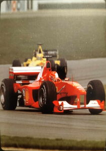 Pocket Calendar: Ferrari F2000 (Portugal(Cars) Col:PT-2002-Car-001.05 📅