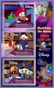 Stamp: Disney "DuckTales the Movie Treasure of the Lost Lamp" (Somalia ...