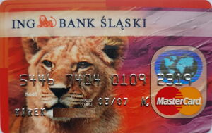 Bank Card: Mastercard (ING Bank Śląski SA, PolandCol:PL-MC-0001.03