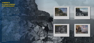 Stamp: Centenary Monument 152 Infantry Regiment, Hartmannwillerkopf ...