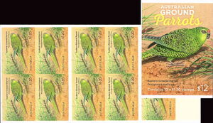 Stamp: Eastern Ground Parrot (Pezoporus wallicus) (Australia(Ground ...
