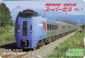 Transport Ticket: JR Hokkaido - Furico KiHa 283 series tilting DMU ...
