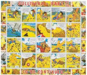 Stamp: Gullivera - part II (Benin: Illegal Stamps(Gullivera) Col:BJ 2003-187