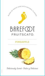 Drink Label: Barefoot Fruitscato Pineapple (Barefoot Cellars, United ...