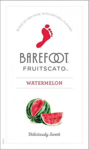 Drink Label: Barefoot Fruitscato Watermelon (Barefoot Cellars, United ...