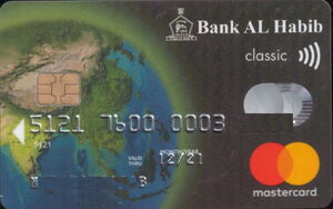 Bank Card: Mastercard (Bank AL Habib Ltd., PakistanCol:PK-MC-0059