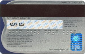 Bank Card: Barclaycard - Platinum (Barclays Bank, United Kingdom of ...