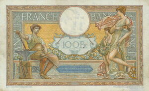 Banknote: 100 Francs (France(1923-1937 Issue) Wor:P-78c.1