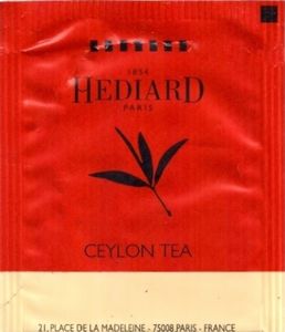 Tea Bag: Thé Ceylan (Hédiard, FranceCol:TB-FR-3134