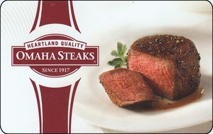 Gift Card: Omaha Steaks (Omaha Steaks, United States of America(Omaha ...