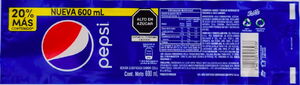 Drink Label: Pepsi (CBC Peruana S.A.C., PeruCol:PE-SODA-000228 🏷️