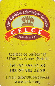 Calendario de Bolsillo: Celce (España(Advertising) Col:ESP-2010-Adv-026