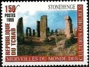 Stamp: Stonehenge (Chad(Wonders of Forgotten Cultures (2000)) Mi:TD ...