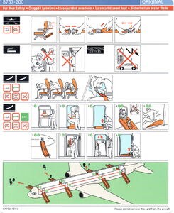 Safety Card: B757-200 (Air Atlanta Icelandic, IcelandCol:ABD-IS-0007