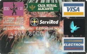 Bank Card: Carnet Jove Euro