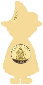 Coin: 1 Dollar (Moomin - Snufkin) (Niue(Numismatic Product - Moomin ...