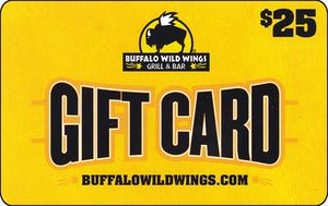 Gift Card: Logo B.W.W. COM (Buffalo Wild Wings, United States of ...