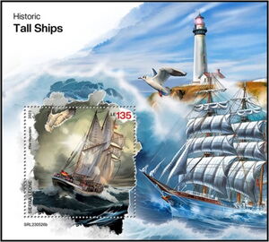 Stamp: Thor Heyerdahl (Sierra Leone(Tall Ships (2023.1)) Col:SL 2023.09 ...