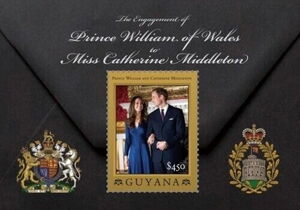 Timbre: Prince William and Miss Catherine Middleton in St. James' P ...